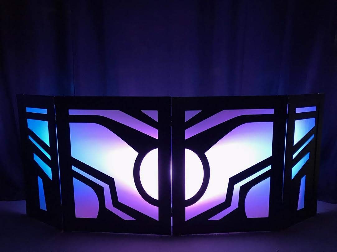 Lighted Dj Booth