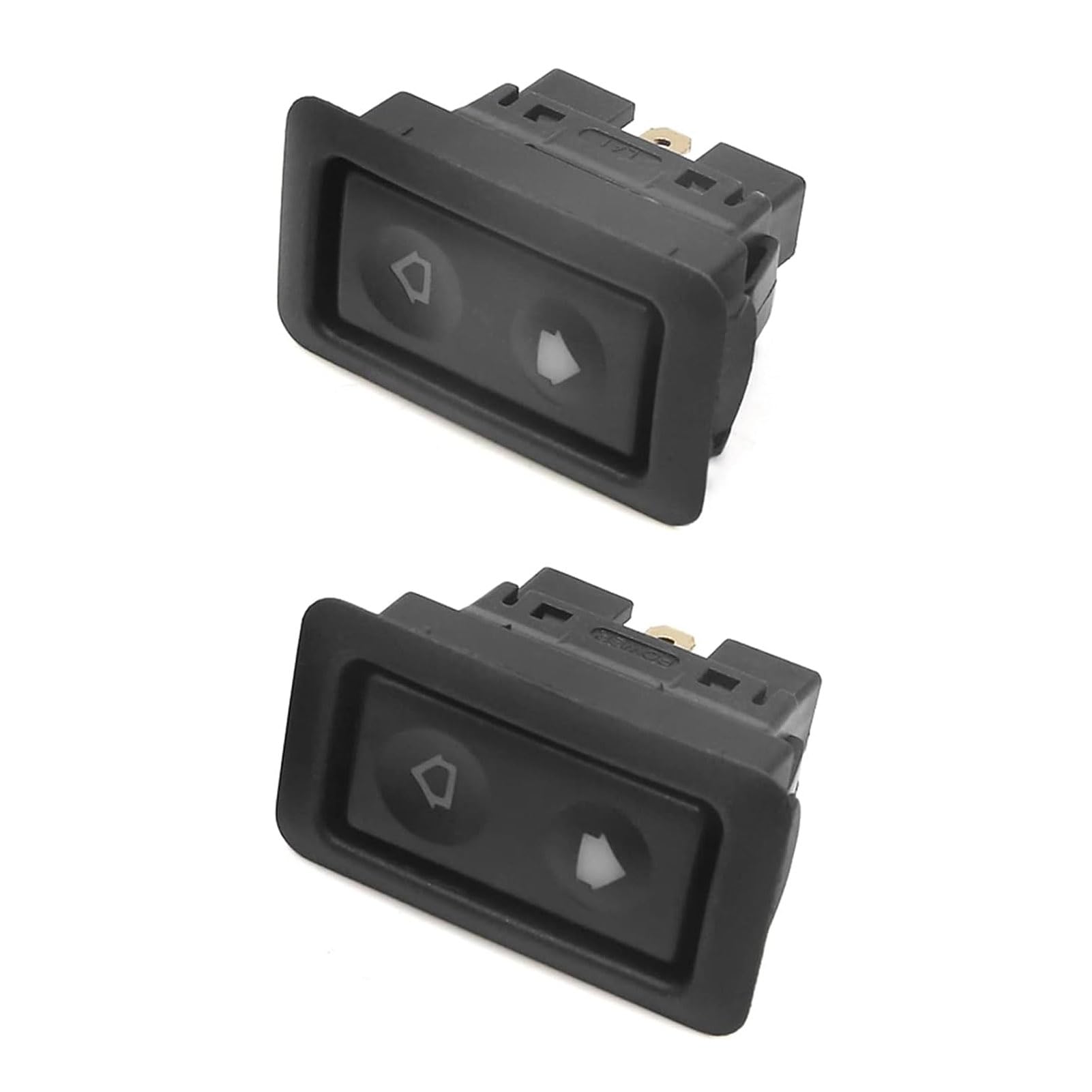 Amazon.com: TA-VIGOR 2pcs 6 Pins Universal Power Window Switch DC 12V ...
