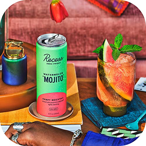 Snapklik.com : Recess Zero Proof Craft Mocktails, Alcohol Free Drinks