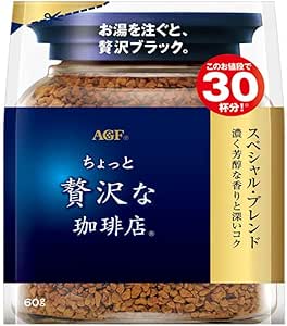 Amazon.co.jp: AGF ちょっと贅沢な珈琲店 スペシャルブレンド 袋 60g×12袋入 : 食品・飲料・お酒