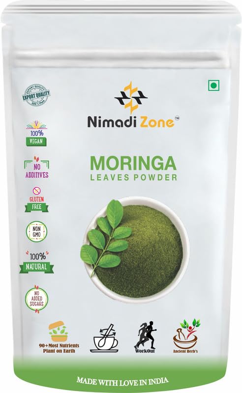Nimadi Zone Moringa Powder (Olifera Leaf Powder) Powerful Vitamins ...