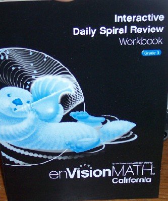 Interactive Daily Spiral Review Workbook Grade 3 (California enVision ...