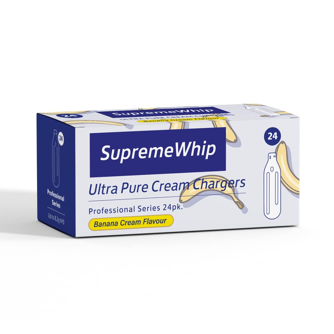Buy SupremeWhip Whipped Banana Flavored Cream Chargers 24-Pack - 8.2g ...