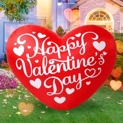 Amazon.com: 9ft Valentine Inflatable Love Letters with Build-in LED ...