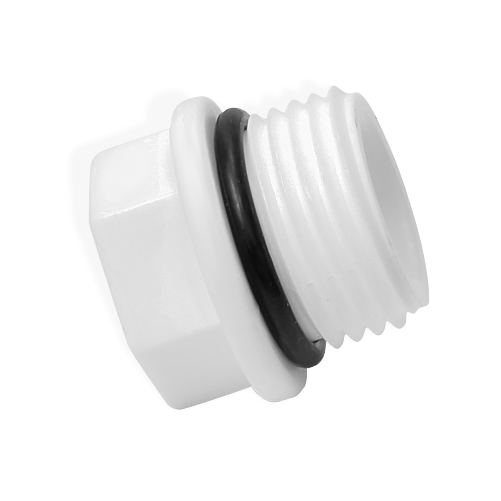 Amazon.com: 3/4 Inch PVC Pipe End Cap – Sch 40 MNPT 3/4 PVC cap – PVC ...