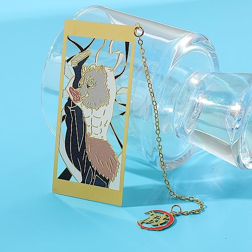 Snapklik.com : Demon Metal Bookmark Slayer Anime Kawaii Kamado Tanjirou ...