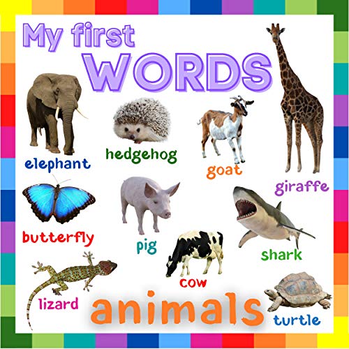 My First Words: Animals: Early Learning Book for 1 Year olds | Simple ...