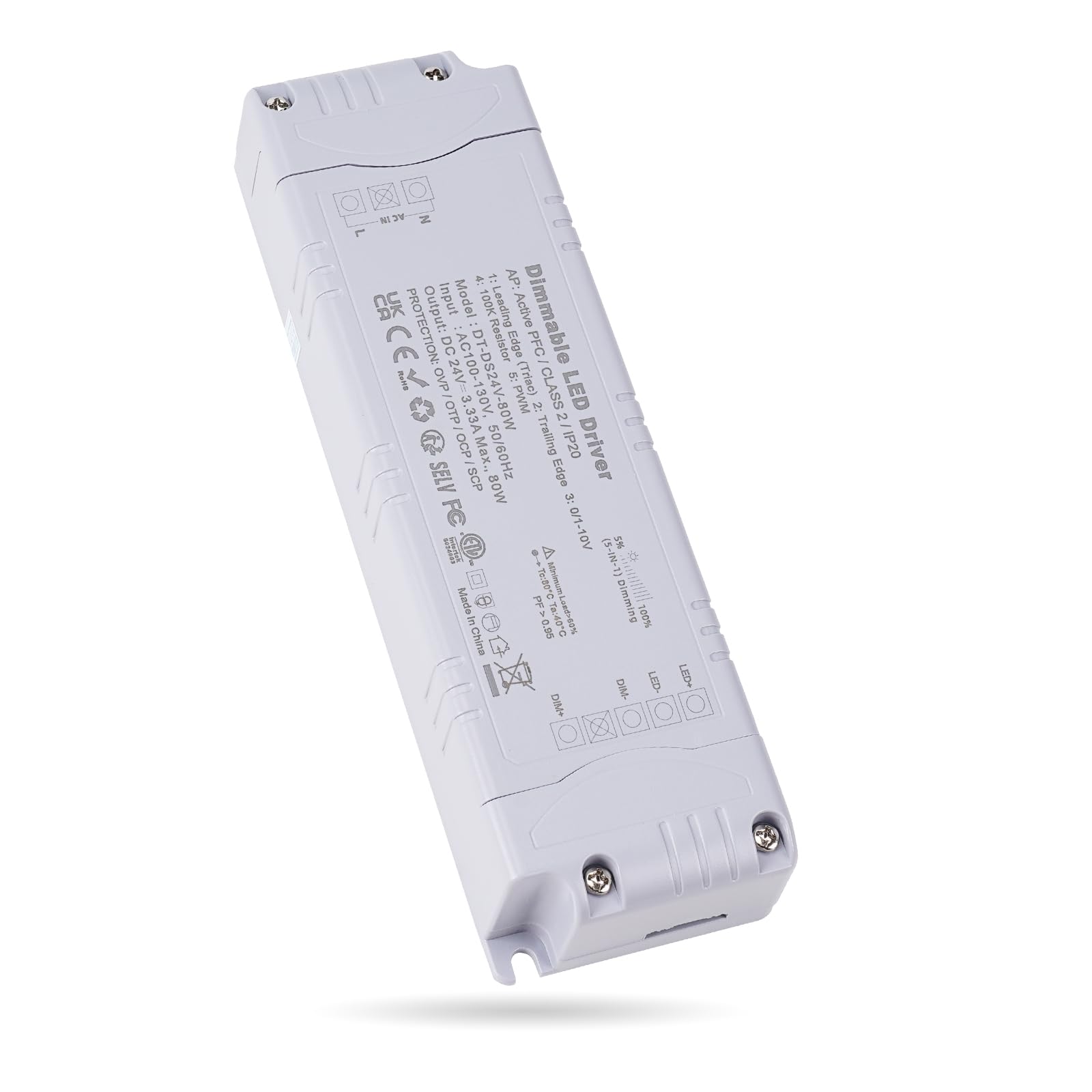 Snapklik.com : REYLAX Dimmable LED Driver 24V 80W Constant Voltage ...