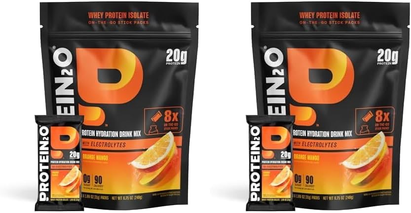 Amazon.com: Protein2o 20g Whey Protein Isolate Clear Protein Powder ...