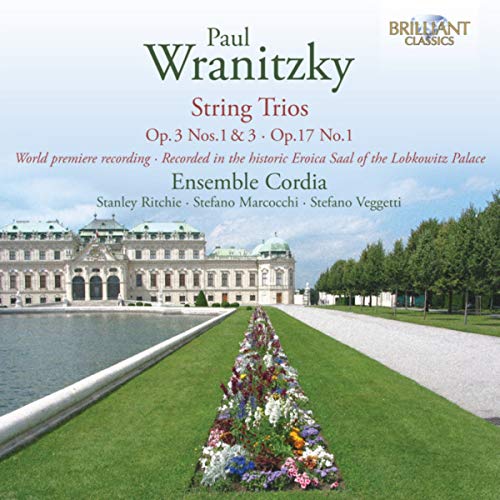 Amazon.com: Wranitzky: String Trios, Op. 17 No. 1, Op. 3 Nos. 1 & 3 : Ensemble Cordia & Stefano ...