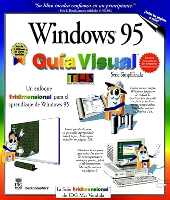 Buy Windows®95 Guía VisualTM/Windows®95 Simplified (Idg's 3-D Visual ...