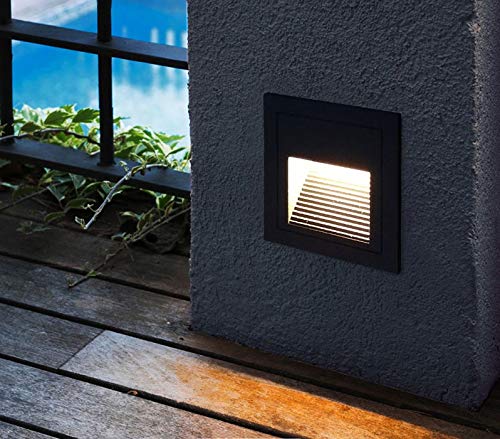 Buy TWILIXO 3 Watts led Stair/Foot/Step Light Black Body (Warm White ...