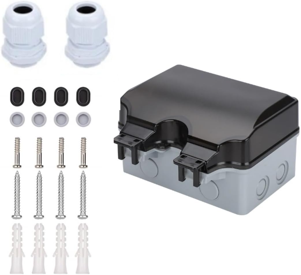 Legrand Plexo Box 3 Module Waterproof Enclosure with 16A Switch and ...