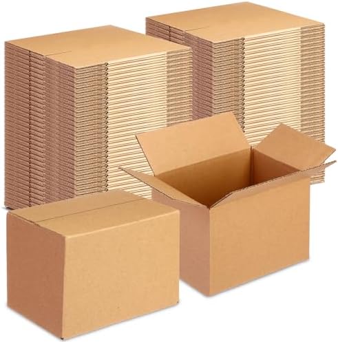 Amazon.com: 150 8x4x2 Cardboard Paper Boxes Mailing Packing Shipping ...