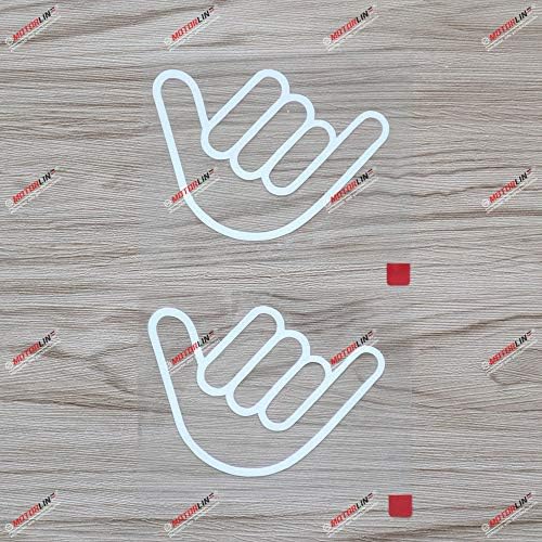 Amazon.com: CCI Creative Concept Ideas Shaka Aloha Hang Loose Decal ...