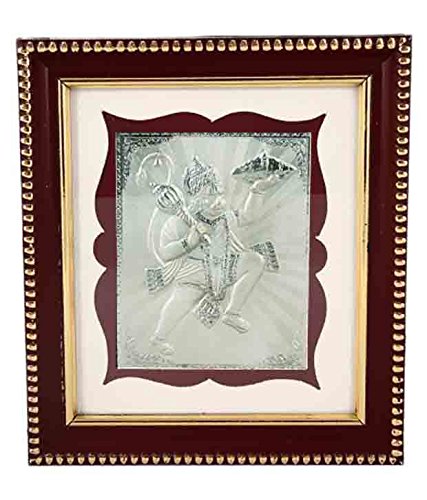 Hanuman Photo Frame in 999 Silver : Amazon.in: Home & Kitchen