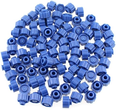Amazon.com: TAODAN 100PCS Syringe Luer Lock Cap Luer Lock Dispensing ...