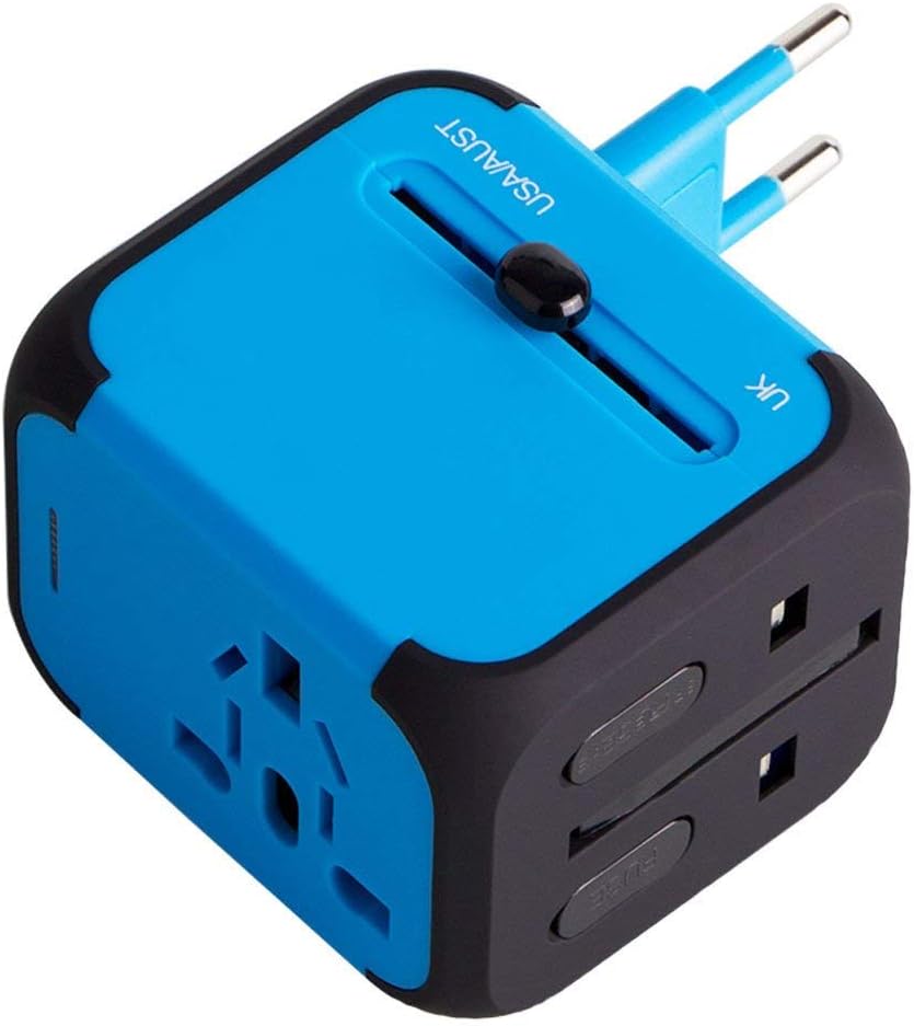 Milool Universal Reiseadapter Reisestecker mit Doppel USB-Ports Travel ...