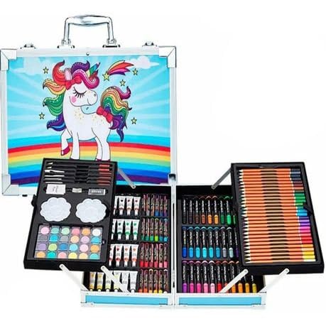 Masterstor Children Deluxe Art Drawing Crayon Colour Set - Creative Fun ...