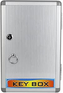 Amazon.com: Key Cabinet with Hooks Wall-Mounted Real Estate Key ...