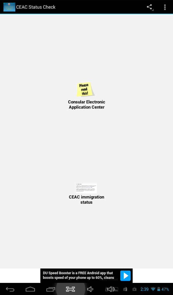 CEAC Immigration Status Check:Amazon.com:Appstore for Android