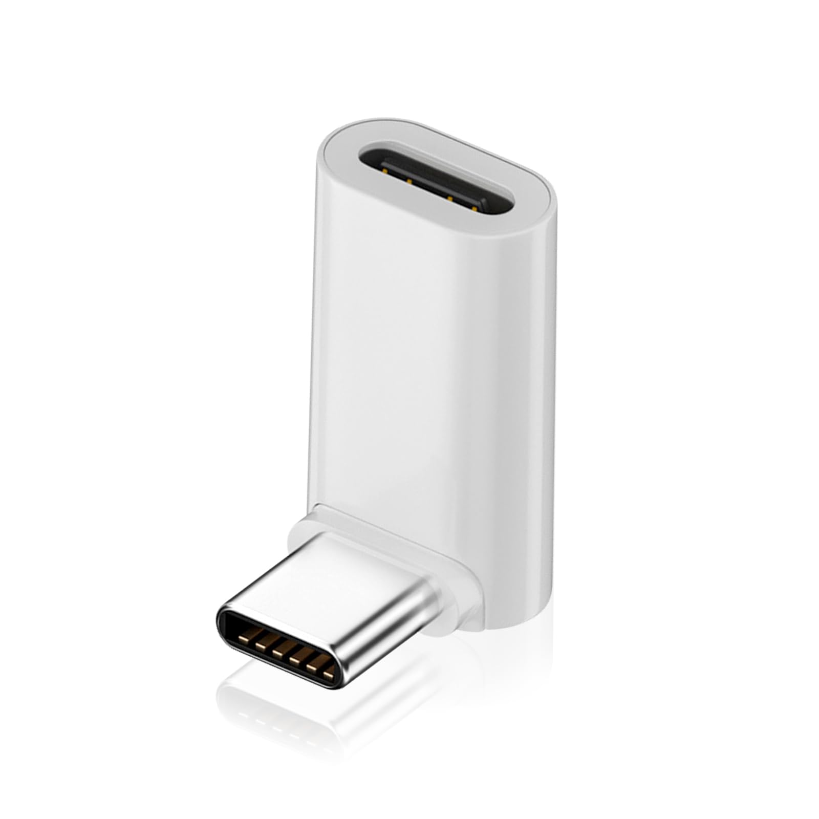 Amazon.co.jp: Duttek 40Gbps Type-c L字 変換アダプタ、PD140W L型USB Type-C 変換アダプタ ...