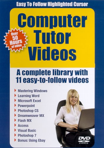 Buy Computer Tutor Videos: A Complete Library With 11 Easy-to-follow ...