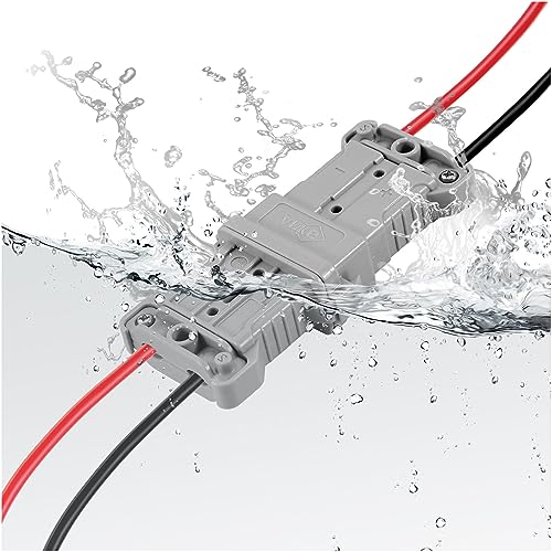 Snapklik.com : Micrl Ip68 Waterproof 50 Amps 6-8 Gauge Battery Quick ...