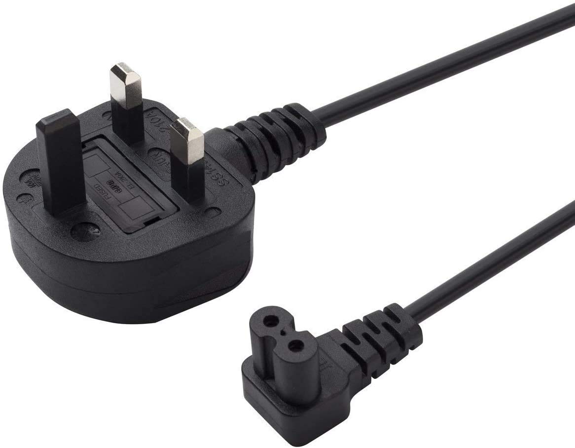 Power Cable Uk 3pin Plug To Right Angled 90 Degree | Desertcart Kenya