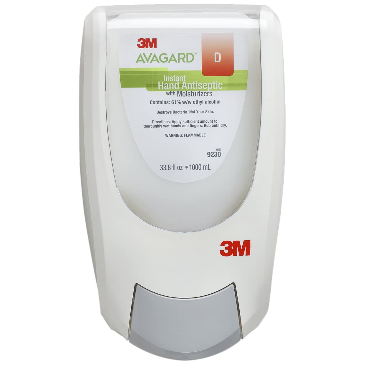 3M Avagard Hand Sanitizer Commercial Stand and Wall Mount: Manual Wall ...