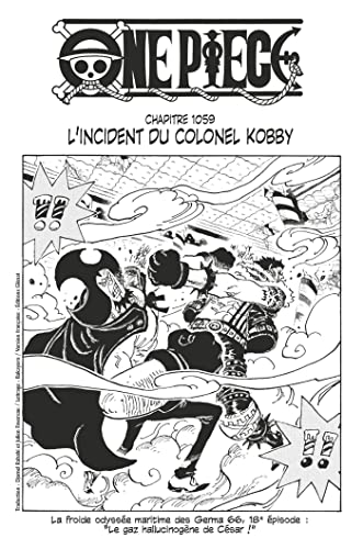 One Piece édition originale - Chapitre 1059 : L'incident du colonel ...