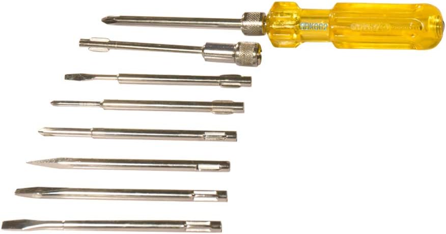 TATA AGRICO SDN002 Neon Line Tester Flat Bit Magnetic Tip Screwdriver ...