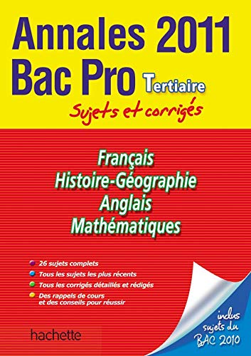 Amazon.com: Annales Bac Pro Tertiaire 2011 : Sujets et corrigés ...