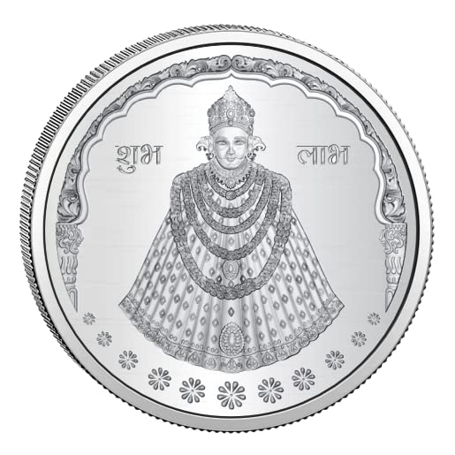 Buy SILVERA 10 Gms Shyam Baba 999.0 Silver Coin Capsule | Precious Coin ...