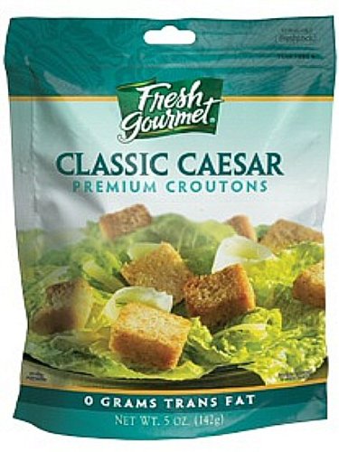 Amazon.com : Fresh gourmet Premium Croutons, 5-Ounce Pack of THREE (3 ...