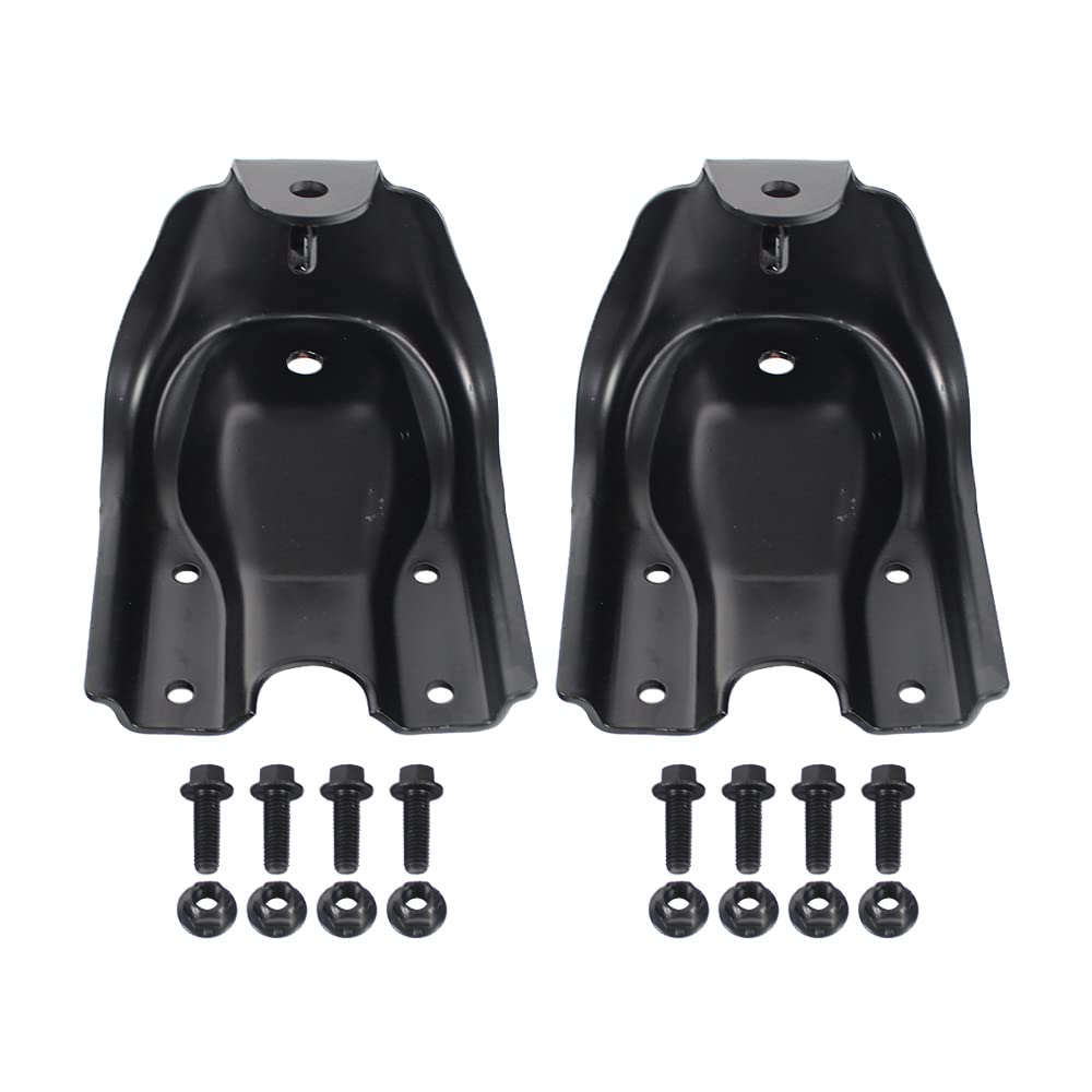 Amazon.com: 2 PCS Rear Leaf Spring Hanger Shackle Bracket Repair Kit ...