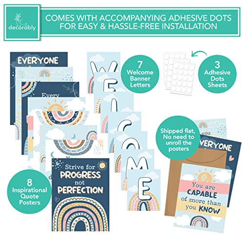 Snapklik.com : Welcome Posters For Classroom, 15 Welcome Bulletin Board ...