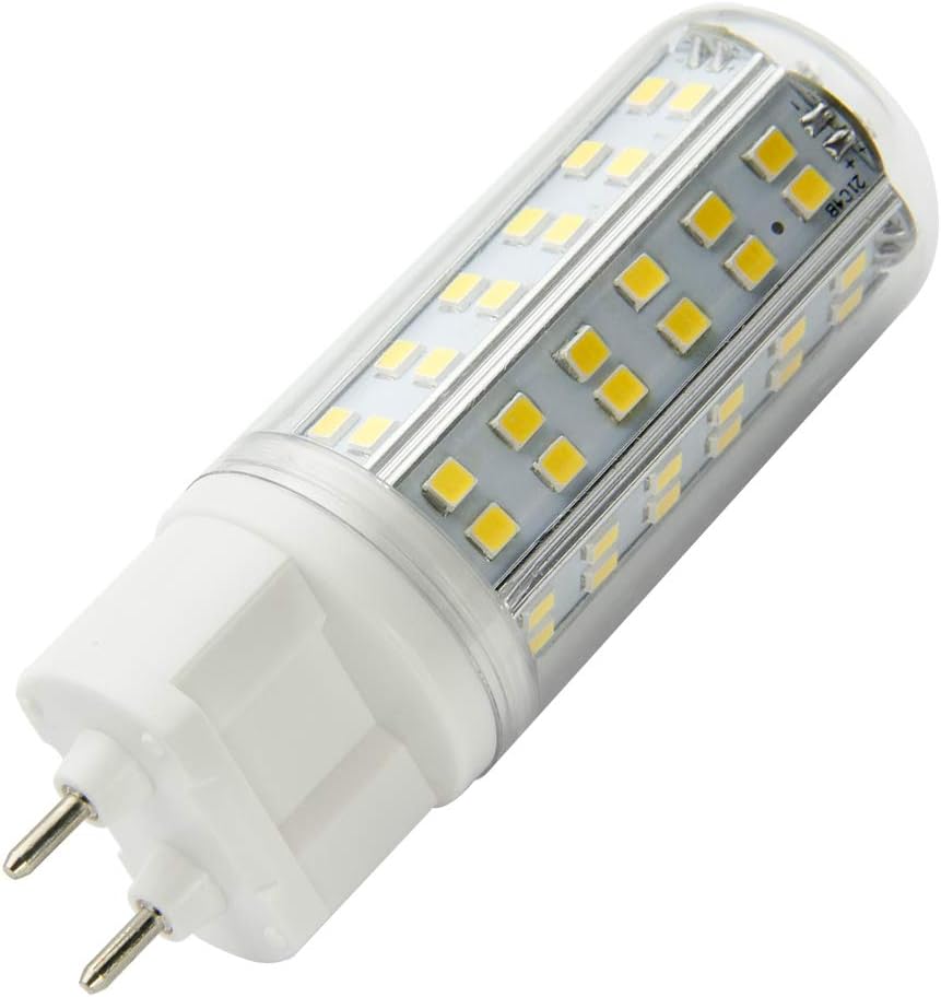 Amazon.com: Yun Cai G12 LED Bulb Daylight 6000k 10W 1100 Lumen 2-pin ...