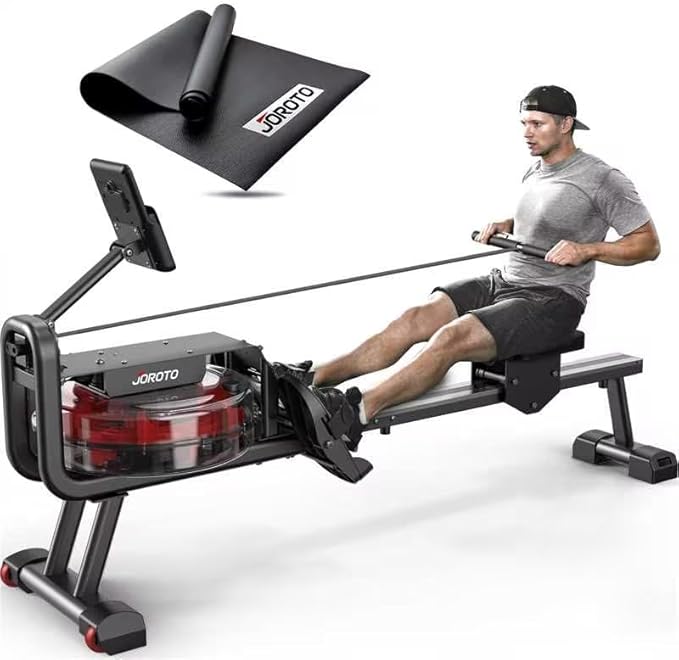 Amazon.com : JOROTO MR23 Rowing Machine & Exercise Equipment Mat (2000 ...