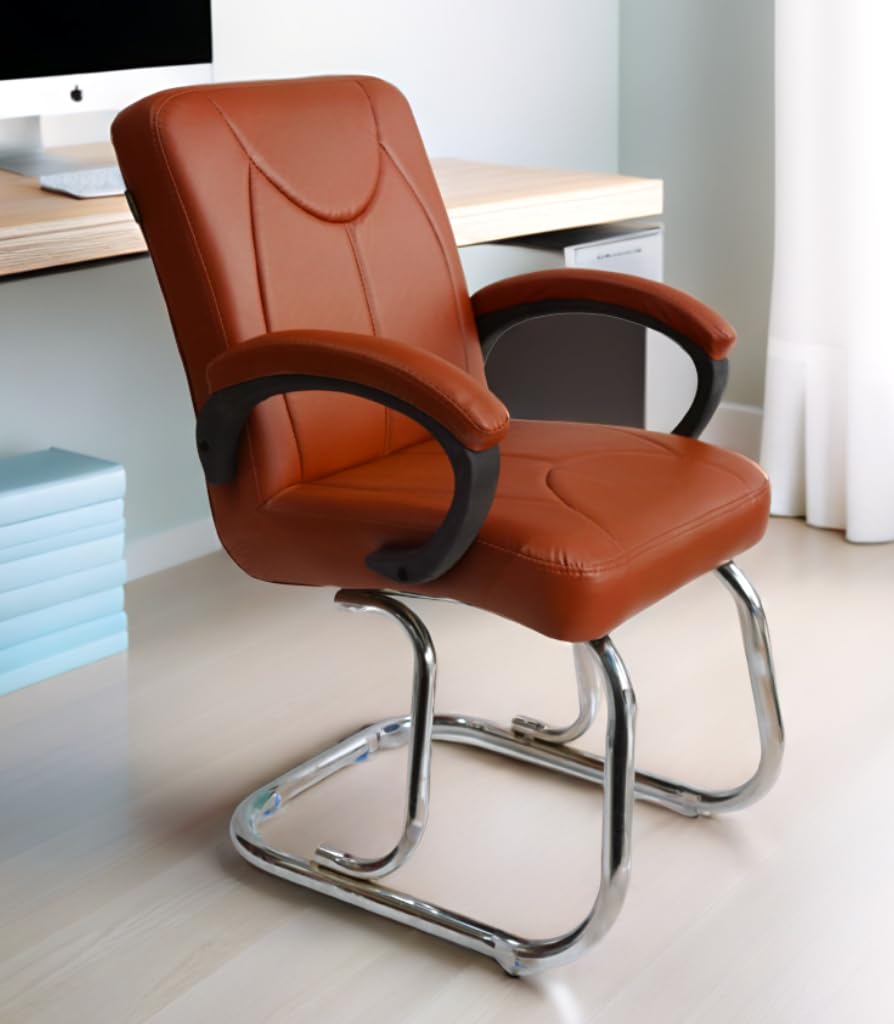 RATISON Special Comfortable Chair with arm Rest with Double Pipe Frame ...