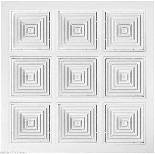 Suspended Ceiling Panel 595mm x 595mm / 23.5" x 23.5" Ceiling Tile Grid ...