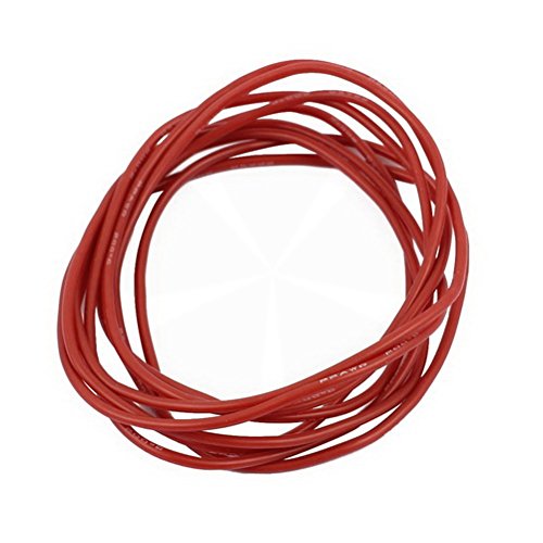 1.5 Meter 22AWG Brown Gauge Flexible Stranded Copper Cable Silicone ...
