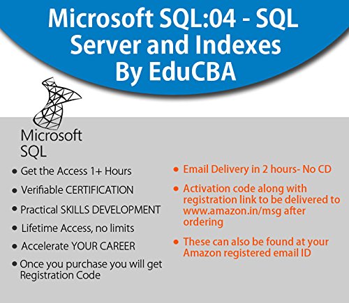 Microsoft SQL:04 - SQL Server and Indexes By EduCBA ( Email Delivery in ...