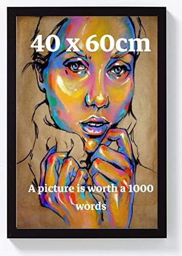 Large Modern 40x 60 cm Poster Frames Eton Wood Perfect For Wall Gallery ...