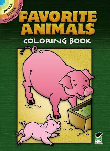 Favorite Animals Coloring Book (Dover Little Activity Books): Cathy ...