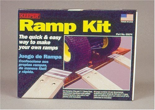 KEEPER 05674 Ramp Kit with Hardware,Black – Stout Sheds
