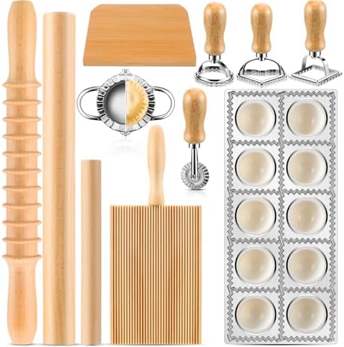Amazon.com: 8 Pcs Pasta Making Tool ，Dumpling Maker Kit，Set Include ...