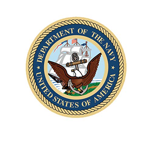 Amazon.com: EW Designs Department of The Navy Seal Sticker Decal Vinyl ...