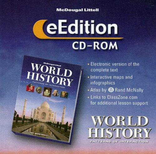 World History: Patterns of Interaction, E-edition CD-ROM: MCDOUGAL ...