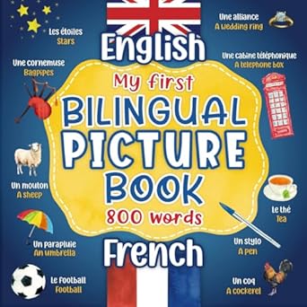 My first bilingual French English picture book: English French Picture ...